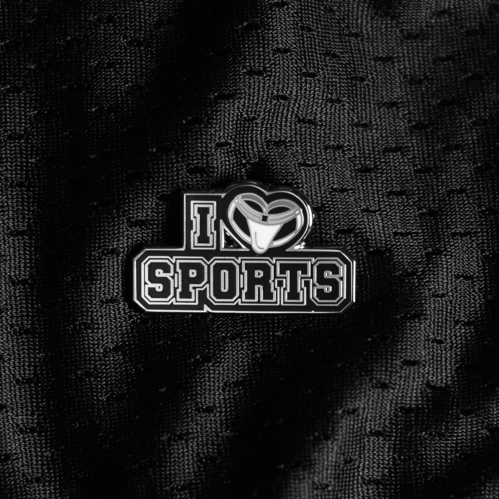 Johnny Beach I Love Sports Jockstrap Enamel Pin - LGBTQ Lapel Pin
